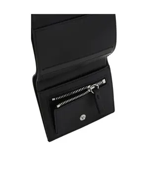 MAISON MARGIELA Leather Tri-fold Wallet