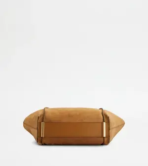 TOD'S T Timeless Shopping Bag In Suede Small