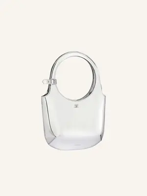 COURREGES Courrèges Logo Detailed Metallic Shoulder Bag