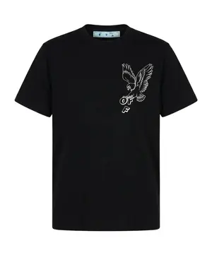 Off-White Printed T-shirt - Black