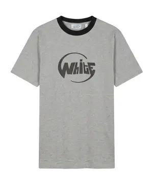 Off-White Short-sleeved T-shirt - Grey