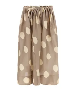 Khaite Riley Polka-dot Maxi Skirt - No