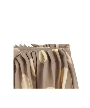 Khaite Riley Polka-dot Maxi Skirt - Nude
