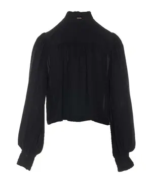 TWINSET Sheer Long-sleeve Top