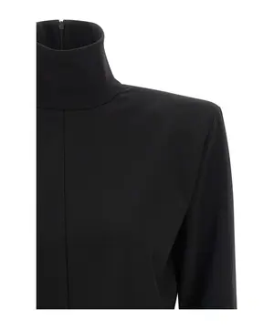 Attico Structured Shoulder Dress