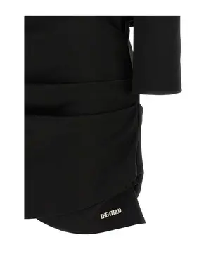 Attico Structured Shoulder Dress