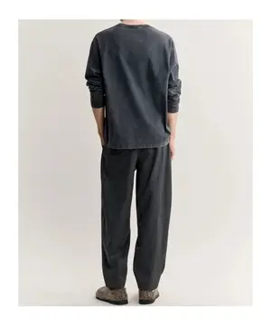 Maison Kitsuné Fox Head Patch Long-sleeved T-shirt