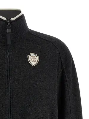 Brunello Cucinelli High Neck Long-sleeved Sweatshirt