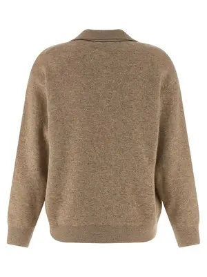 Brunello Cucinelli Double Knit Polo Shirt