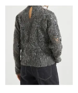 Brunello Cucinelli Embellished Sweater