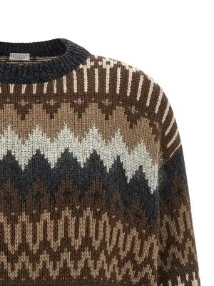 Brunello Cucinelli Crewneck Knitted Sweater