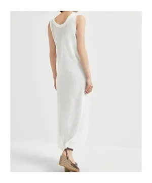 Brunello Cucinelli Knitted Maxi Dress