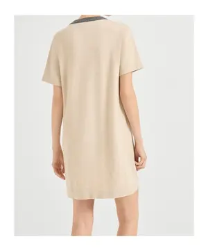 Brunello Cucinelli Pocket Trim Mini Dress