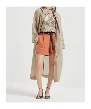 Brunello Cucinelli Monili-chain Coat