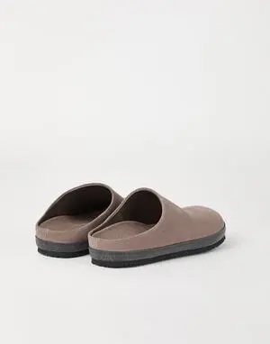 Brunello Cucinelli Monili Chain-detail Flat Mules