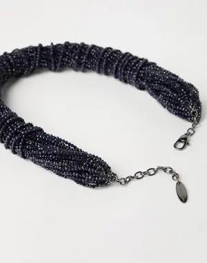 Brunello Cucinelli Beaded Choker Necklace