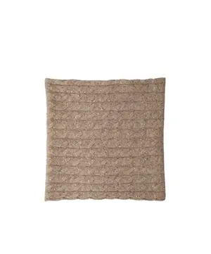 Brunello Cucinelli Cable-knit Sequin Scarf