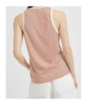 Brunello Cucinelli Striped Tank Top