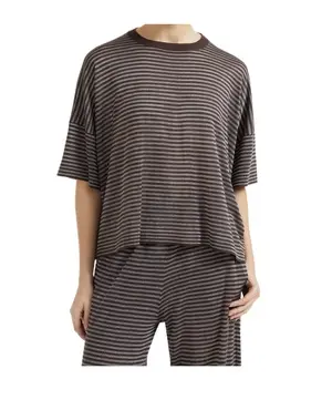 Brunello Cucinelli Striped Crewneck T-shirt