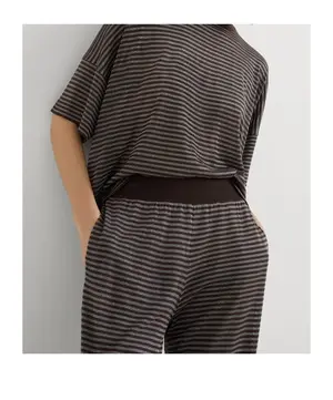 Brunello Cucinelli Striped Crewneck T-shirt