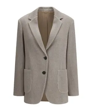 Brunello Cucinelli Single Breasted Blazer