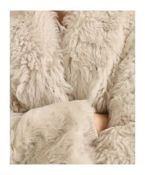 Brunello Cucinelli Double-breasted Shearling Coat