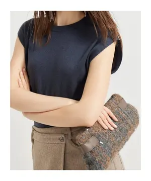 Brunello Cucinelli Essence Sequin-embellished Clutch Bag
