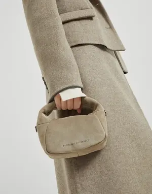 Brunello Cucinelli Padded Suede Mini Bag