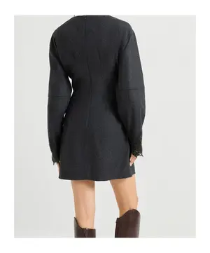 Brunello Cucinelli Wool Mini Dress