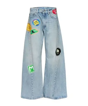Mm6 Maison Margiela Full Length Jeans For Women