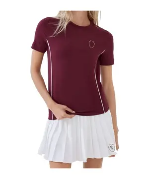 Brunello Cucinelli Logo-detail Short-sleeve T-shirt - Amaranth
