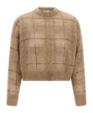 Brunello Cucinelli Sequin Check Sweater - No