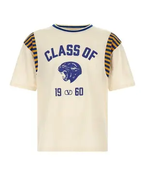 Valentino Garavani Logo Printed Crewneck T-shirt