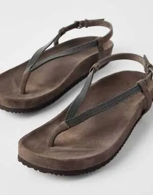 Brunello Cucinelli Leather Sandals