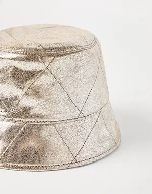 Brunello Cucinelli Lamé Bucket Hat