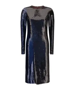 TOM FORD Long-sleeved Dress - Blue