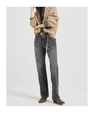 Brunello Cucinelli Belt-loops Jeans