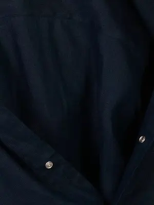 Kiton Hooded Button-up Shirt