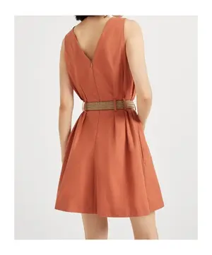 Brunello Cucinelli Belted Mini Dress