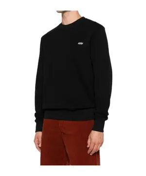 AUTRY Logo-embroidered Cotton Sweater