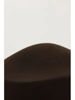 Loro Piana Dome Hat - Black