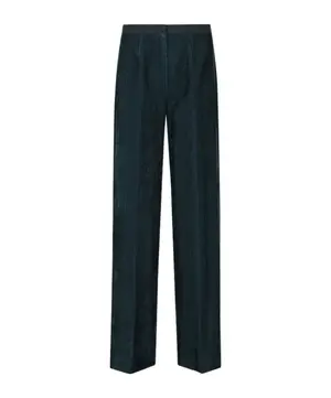 FORTE_FORTE Straight-leg Casual Trousers - Jade