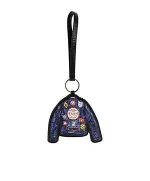 Dsquared2 Patterned Keychain - Black