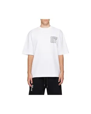 Off-White Crewneck Short-sleeveled T-shirt - White