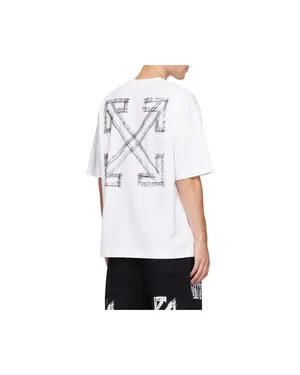 Off-White Crewneck Short-sleeveled T-shirt - White
