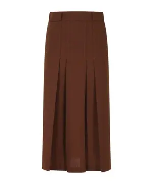 SEMICOUTURE Belted Skirt - Canyon