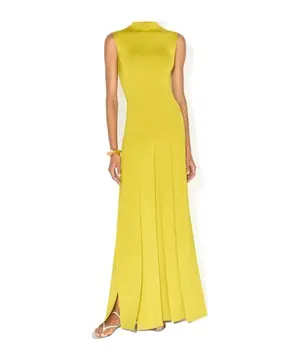 Alaïa Maxi Pleated Dress