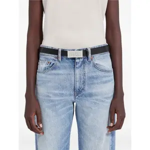 MAISON MARGIELA Numeric Buckle Leather Belt