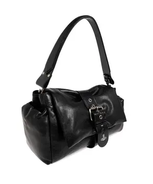 VIVIENNE WESTWOOD Hazel Buckled Orb-plaque Tote Bag