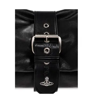 VIVIENNE WESTWOOD Hazel Buckled Orb-plaque Tote Bag
